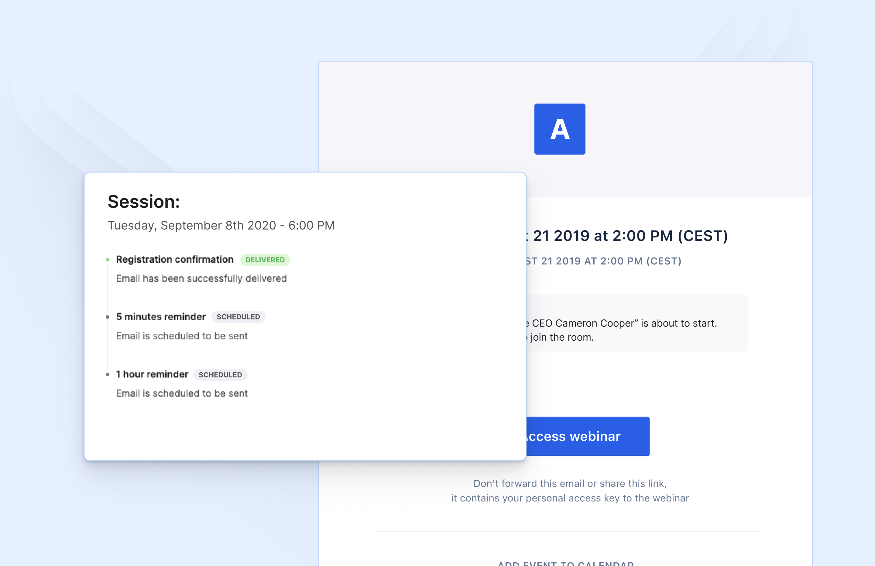 Features | Livestorm