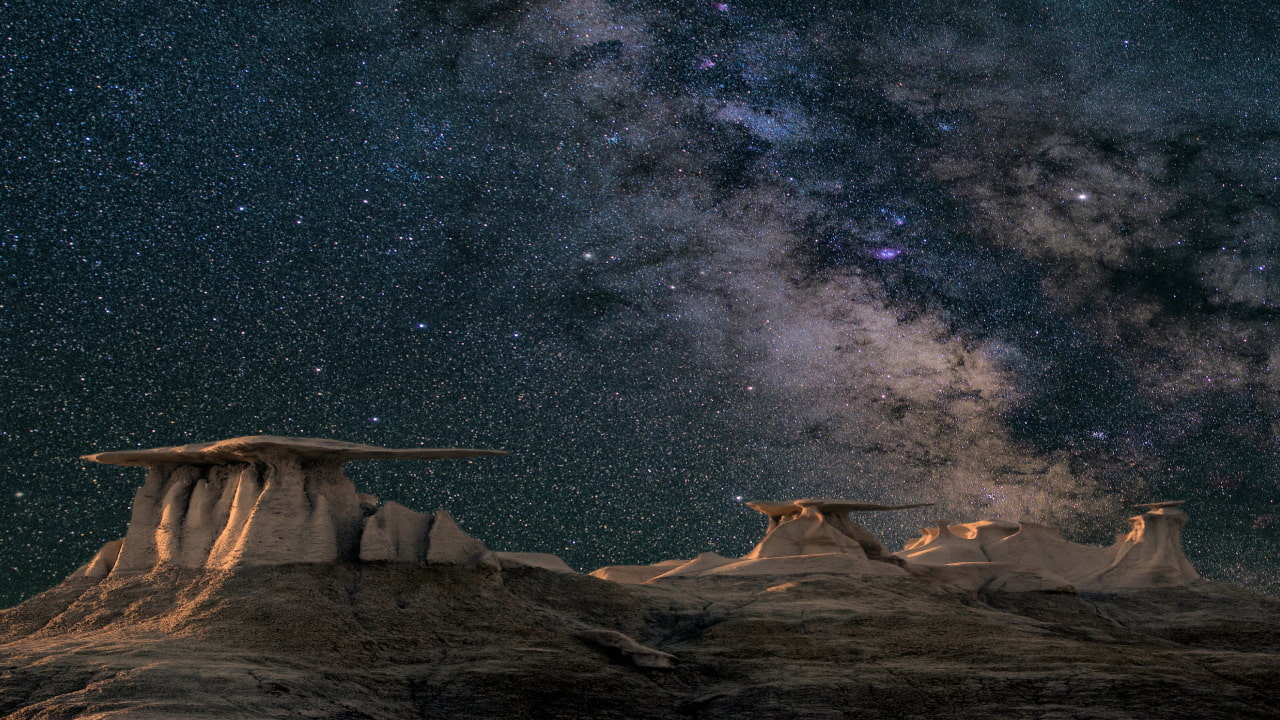 Star Wars alien landscape and galaxy - Free virtual background to ...